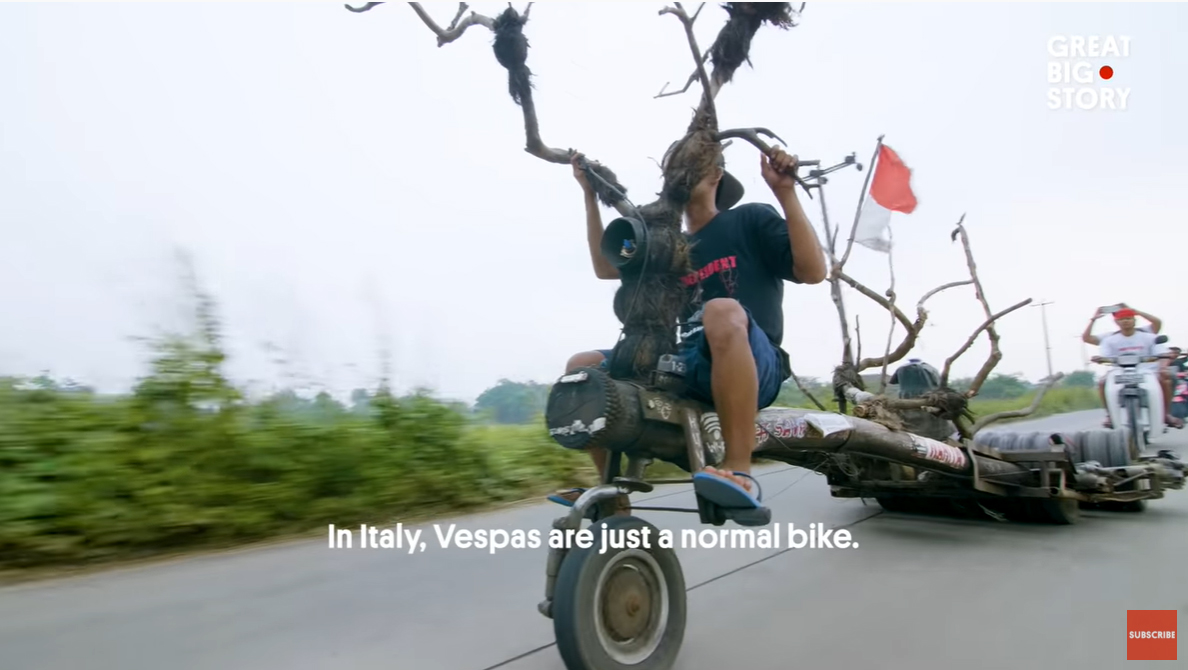 Vespa styling in extrema – trendbeheer.com